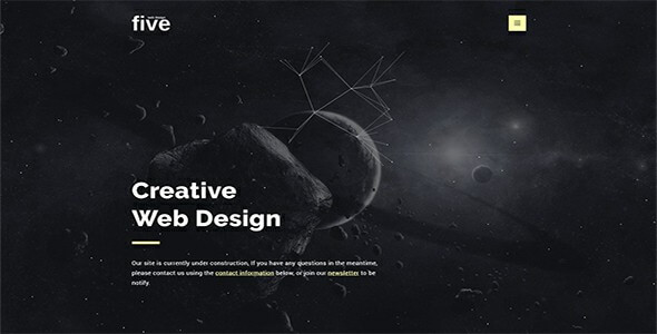 18 Best Coming Soon HTML5 Website Templates 2019